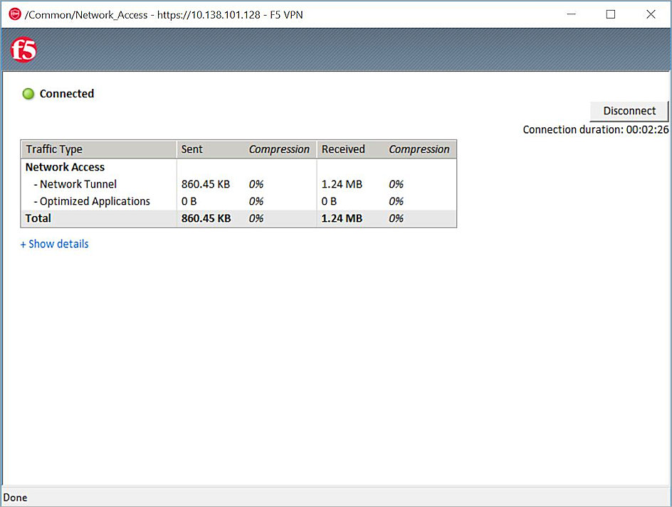 F5 BIG-IP APM RADIUS Integration with AuthPoint